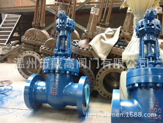 厂家直供阿里热卖 电动铬钼钢闸阀,WC6，WC9出厂 - 阀批发网